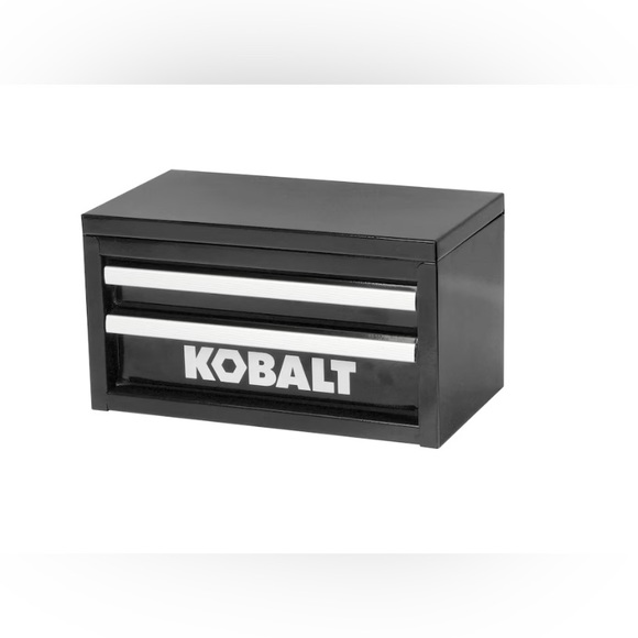 Kobalt | Storage & Organization | Kobalt Mini Toolbox Black 83in Friction 2drawer Steel Tool Box ...